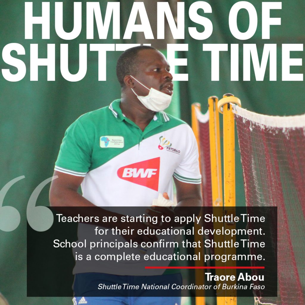 Humans of Shuttle Time: Traore Abou – Burkina Faso – Badminton ...