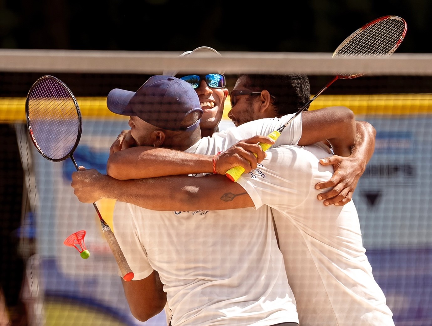 Mauritius Conquers Men’s Triple event in Momentous AirBadminton ...
